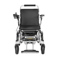 China KSM-601L Motorized Foldable Electric Wheelchair 26kg 130kg Load LCD Controller Power Wheelchair for Disabled for sale