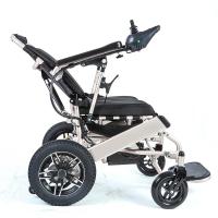 China KSM-601P Recliner Electric Wheelchair Foldable Motorized Wheelchair 52cm Seat Width 24V Li-ion Battery for sale