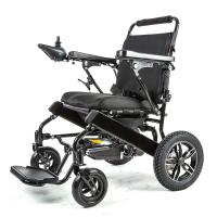 China KSM-601P Lightweight Foldable Electric Power Wheelchair 24V Lithium Battery 130kg Capacity for sale