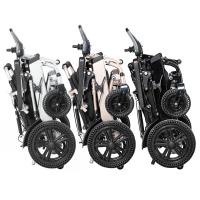 China KSM-601L Reclining Power Wheelchair 130kg Capacity 250W Motor Electric Wheelchair with LCD Controller for sale