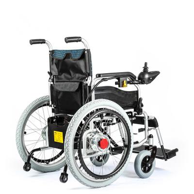 China KSM-502 18 inch Powered Electric Wheelchair for Elderly Travel 24V 250W for sale
