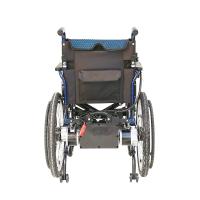 China KSM-502 24V 250W Motor Power Wheelchair Lightweight Foldable Reclining Electric Wheelchair for Disabled for sale
