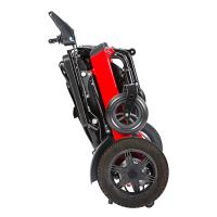 China KSM-601S 500W Brushless Motor Electric Foldable Power Wheelchair Remote Reclining for Travel 24V for sale