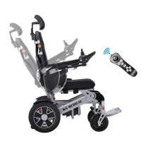 China KSM-606 Folding Lightweight Electric Wheelchair 24V Li-ion Battery 150kg Capacity for sale