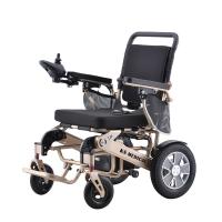 China KSM-606 Lightweight Foldable Electric Wheelchair 24V 12Ah Li-ion Battery 150kg Capacity for sale