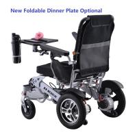 China KSM-606 Folding Lightweight Electric Wheelchair 24V Li-ion Battery 150kg Capacity for sale