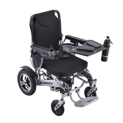 China KSM-606 Folding Lightweight Electric Wheelchair 24V 250W Motor 150kg Capacity for sale