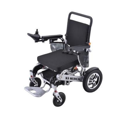 China KSM-606 Folding Lightweight Electric Wheelchair 24V 250W Motor 150kg Capacity for sale