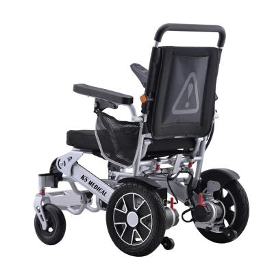 China KSM-606 Folding Lightweight Electric Wheelchair 24V Li-ion Battery 150kg Capacity for sale