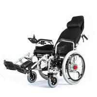 China KSM-508 Motorized High Back Electric Wheelchair 90-160 Degree Reclining Foldable Power Wheelchair 120kg Load for sale