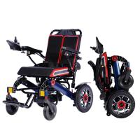 China KSM-605 Plus Fully Automatic Folding Remote Controller Lightweight Power Foldable Reclining Electric Wheelchair for sale