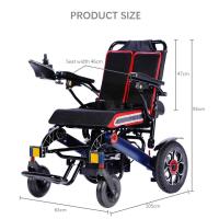 China KSM-605 Plus Fully Automatic Folding Remote Controller Lightweight Power Foldable Reclining Electric Wheelchair for sale