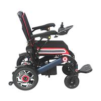 China KSM-605 Plus Fully Automatic Folding Remote Controller Lightweight Power Foldable Reclining Electric Wheelchair for sale