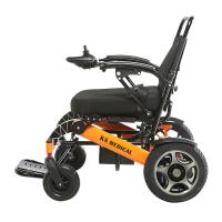 China KSM-605 Remote Control Automatic Folding Electric Wheelchair 24V 250W Motor Power Wheelchair for Disability for sale