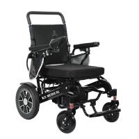China KSM-606 Foldable Electric Wheelchair for Adults Remote Travel 150kg Capacity 24V Li-ion Battery for sale