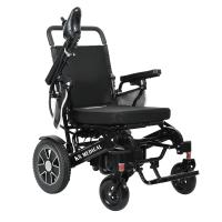 China Reclining Foldable Power Wheelchair Electric Motorized for Adults 150kg Capacity 24V Li-ion Battery for sale