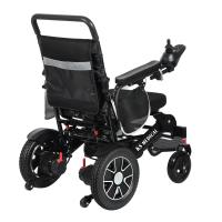 China Motorized Fold Up Power Wheelchair for Seniors Electric Dual Motor 250W 24V for sale