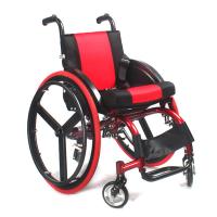 China KSM-220 Ultralight Folding Sport Wheelchair 19kg Manual Wheelchair for Disabled Adults for sale