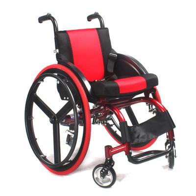 China KSM-220 Ultralight Folding Sport Wheelchair 19kg Manual Wheelchair for Disabled Adults for sale