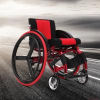 China KSM-220 Ultralight Folding Sport Wheelchair 19kg Manual Wheelchair for Disabled Adults for sale