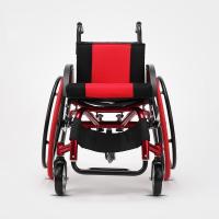 China KSM-220 Folding Ultralight Sport Wheelchair 19kg for Disabled Basketball Training for sale