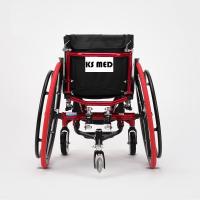 China KSM-220 Folding Ultralight Sport Wheelchair 19kg for Disabled Basketball Training for sale