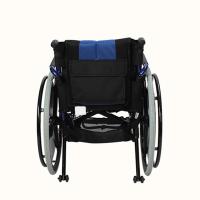 China KSM-221 Folding Sport Wheelchair Ultralight Manual Wheelchair 19kg 360mm Seat for sale