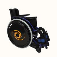 China KSM-221 Ultralight Folding Sport Wheelchair 19kg Manual Wheelchair for Adult Disabled for sale