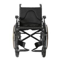 China KSM-201 Plus Aluminum Folding Manual Wheelchair 120kg Capacity 16.8kg Net Weight for sale