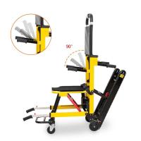 China KSM-301 Electric Stair Climbing Wheelchair 29kg Ultralight Foldable Wheel Chair for Elderly Disabled for sale