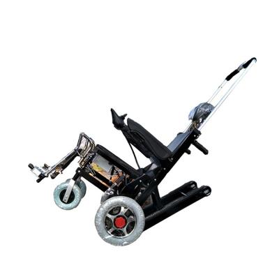 China KSM-301 Motorized Stair Climbing Chair Folding Electric Wheelchair 29kg Ultralight for Disabled for sale