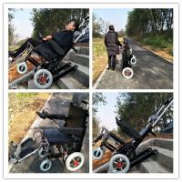 China KSM-301 Motorized Stair Climbing Chair Folding Electric Wheelchair 29kg Ultralight for Disabled for sale