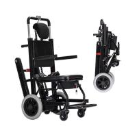 China Electric Stair Climbing Chair Motorized Automatic Elevator Lift Wheelchair 150kg 24V for sale