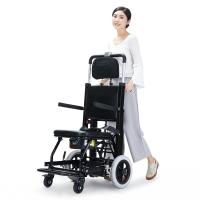 China Electric Stair Climbing Wheelchair Aluminum Alloy 150kg Load 24V Lithium Battery KSM-302 for sale