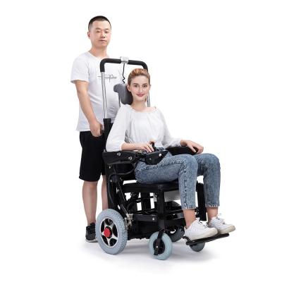 China Electric Stair Climbing Wheelchair Stretcher 150kg Capacity 24V Lithium Battery for Home Use for sale