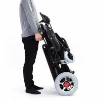 China KSM-302Plus Electric Stair Climbing Wheelchair 150kg Capacity 24V Lithium Battery Powered Foldable Hand Trolley for sale