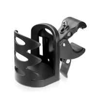 China KSP-11 360 Degree Adjustable Wheelchair Cup Holder Phone Holder ABS Plastic Black White for sale