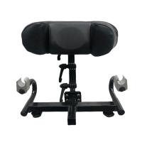 China KSH-01 Adjustable Wheelchair Headrest Aluminum Alloy 360-520mm Width 400-540mm Height for sale