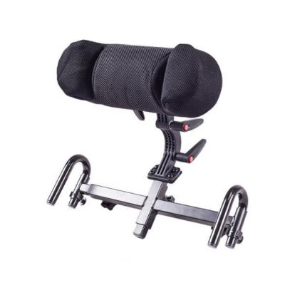 China Adjustable Wheelchair Headrest KSH-01 with 3 Joints 360-520mm Width Support for sale