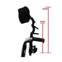 China Adjustable Wheelchair Headrest KSH-01 360-520mm Width 400-540mm Height 3 Joints for sale