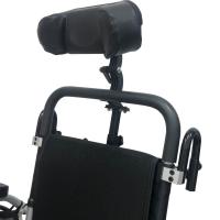 China Adjustable Wheelchair Headrest KSH-01 360-520mm Width 400-540mm Height 3 Joints for sale