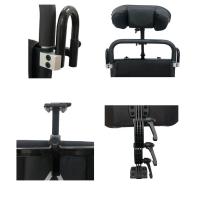 China Adjustable Wheelchair Headrest KSH-01 360-520mm Width 400-540mm Height Comfort Support for sale
