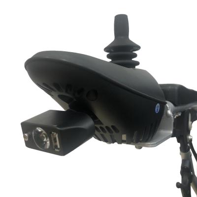 China KSL-01 Electric Wheelchair LED Light with USB Charging Port 75mm 40g Black Plastic for sale