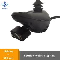 China KSL-01 Electric Wheelchair LED Light 75mm 40g Portable Lighting Accessory for Mobility Scooters for sale