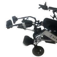 China KSP-22 Wheelchair Adjustable Footrest Legrest 4.5kg Steel Plastic Spare Parts for sale
