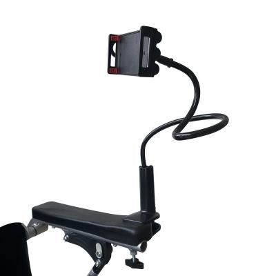 China KSMED Wheelchair Mobile Phone Holder Stand for Electric Wheelchair Accessories Black ISO13485 for sale