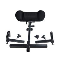 China KSMED Adjustable Wheelchair Headrest 360-520mm Width 3-Joint Angle Support for Disabled for sale