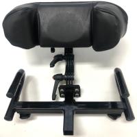 China KSMED Adjustable Wheelchair Headrest 360-520mm Width 3-Joint Angle Support for Disabled for sale
