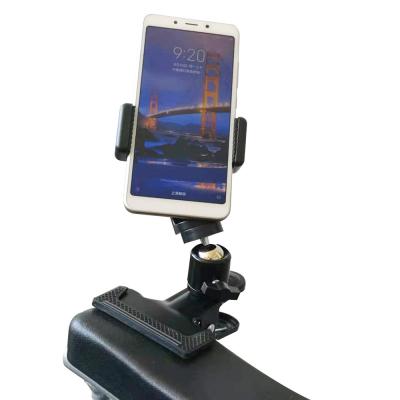 China Universal Mobile Phone Holder for Wheelchair and Motorcycle Black CE Certified for sale