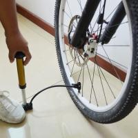 China Portable Tire Air Pump Inflator 12V DC for Wheelchair Bicycle Scooter Ball for sale